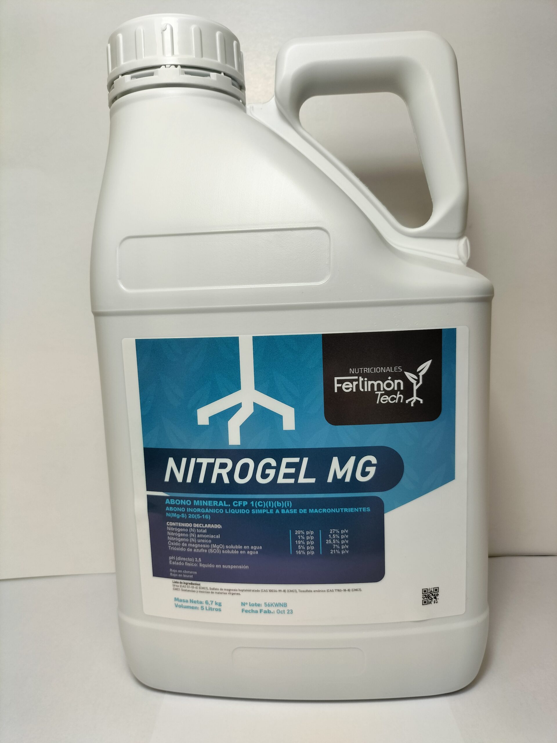 NITROGEL MG, un abono nitrogenado en formato gel con magnesio y azufre ...